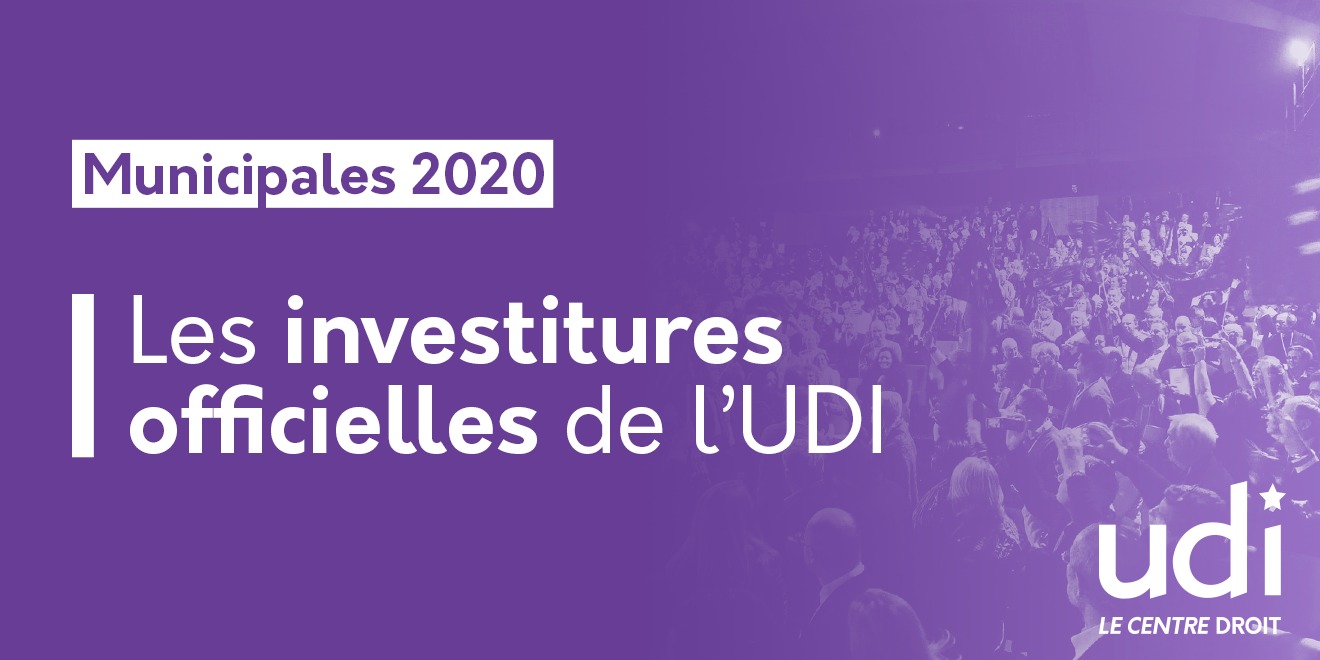 Nos candidats investis - UDI