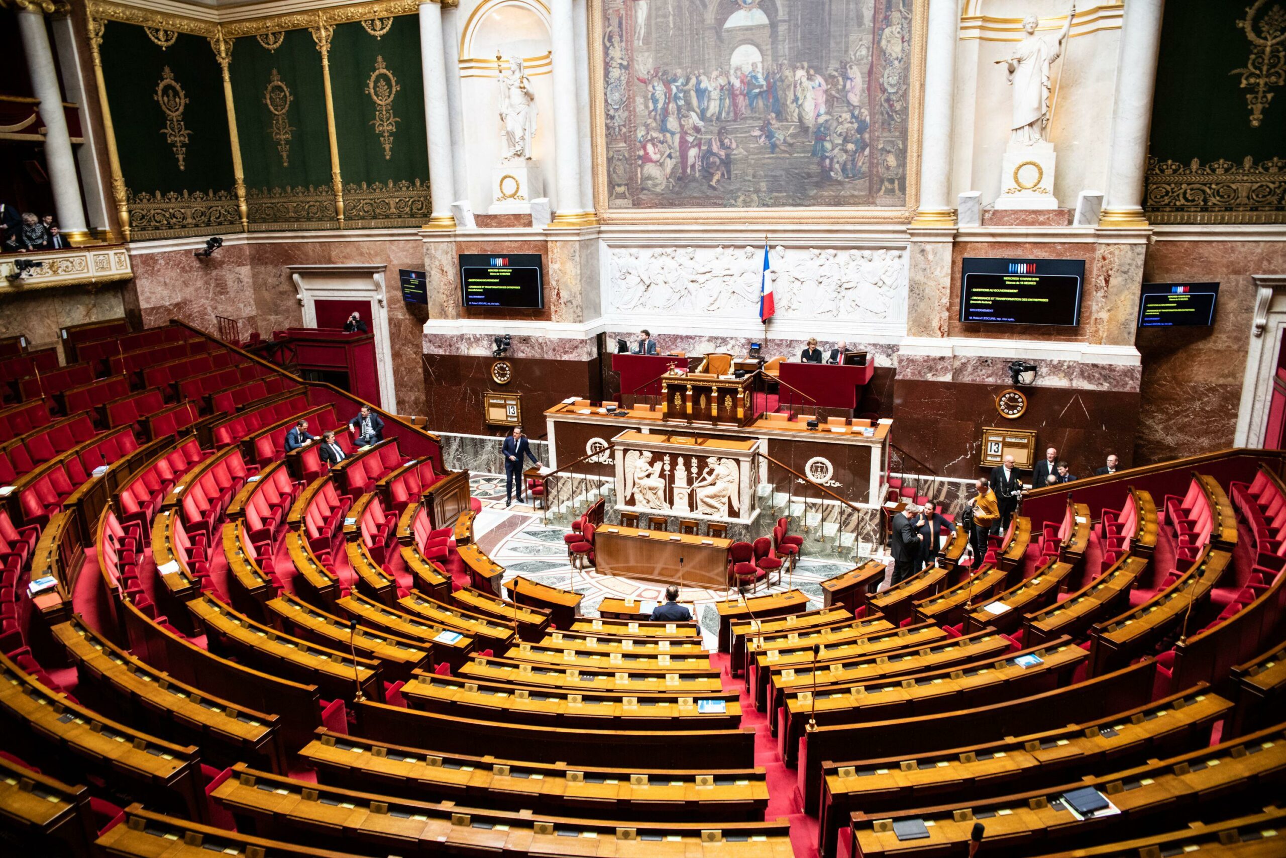 Le bureau de l'assemblée nationale, Les groupes politiques