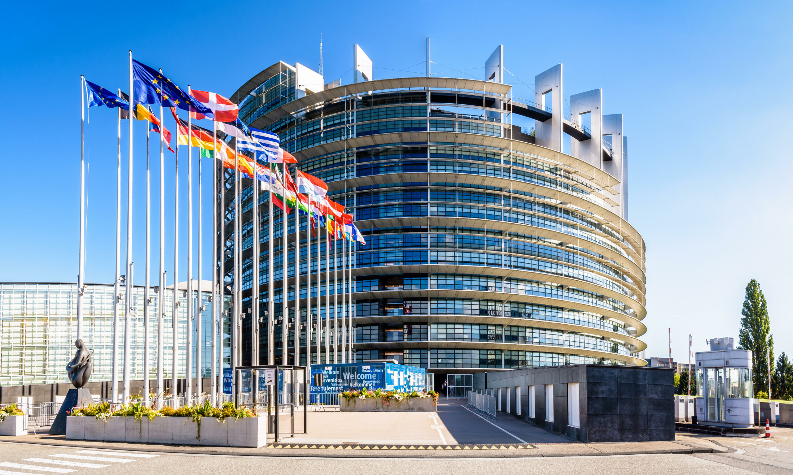 Top départ de la 10e législature du Parlement européen à Strasbourg